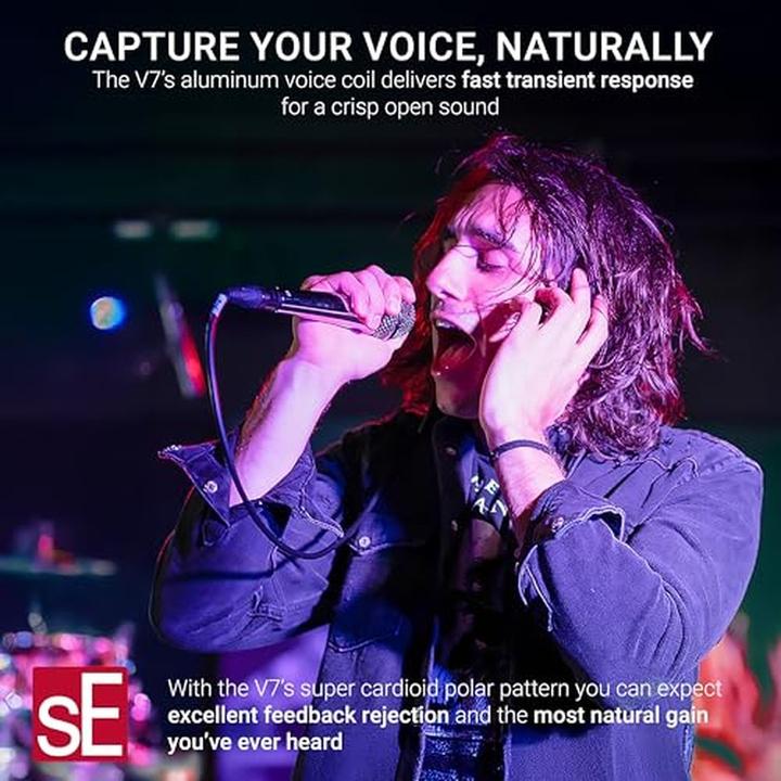 sE Electronics sE V7 Red - Mikrofon dynamiczny - kaufen bei Digitec