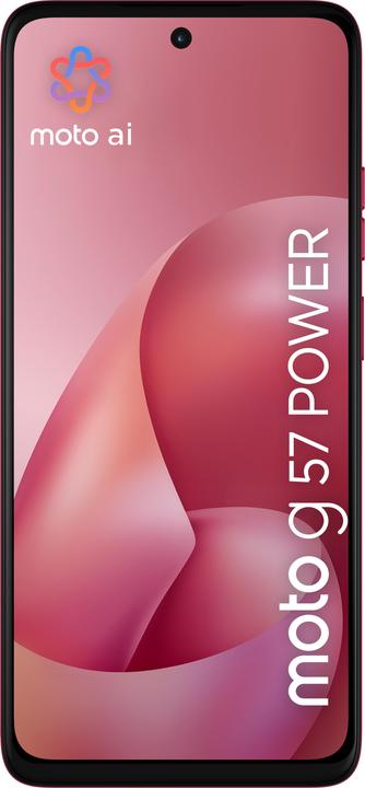 Motorola Moto G57 Power (256 GB, Pink, pink lemonade, Rose, 6.72", Dual ...