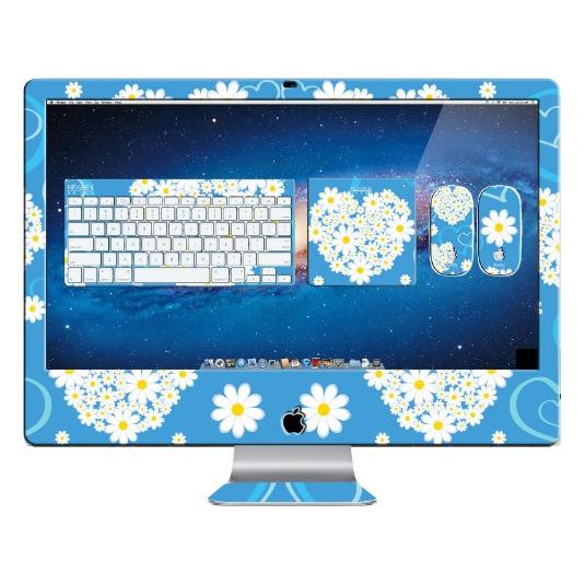 Skins iMac 27 3D Skin Pack (Harten en madeliefjes 3D) - Galaxus