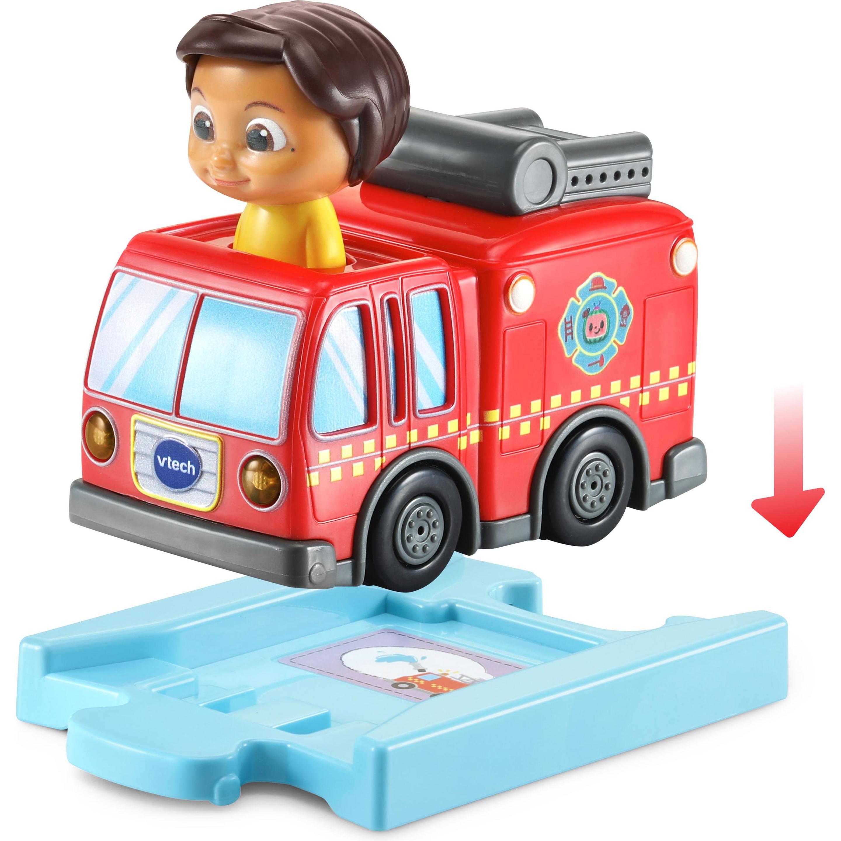VTech Tut Tut Baby Flitzer - CoComelon Nina's fire truck incl. track ...