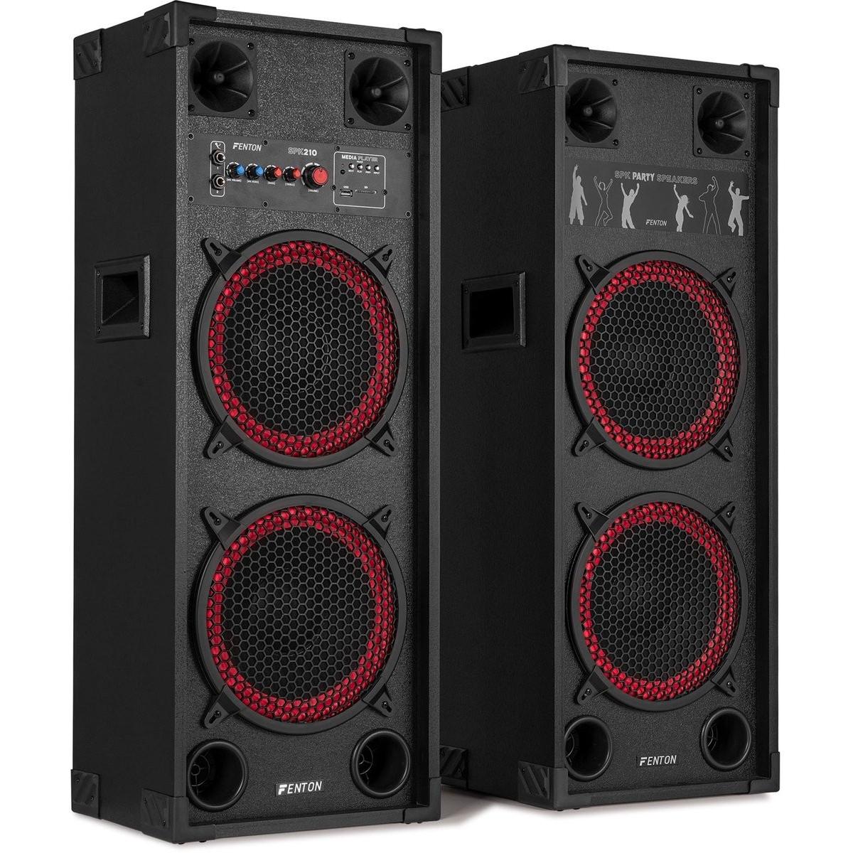 Fenton Actieve speaker set - SPK-210 - Party speaker - Karaoke set ...
