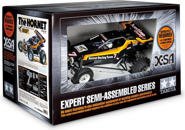 Tamiya X-SA Hornet Elektro Brushed Buggy 2WD 1:10 ARR noir - Galaxus