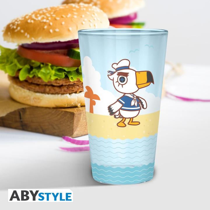 ABYstyle Animal Crossing Large Glass 400ml: Beach Characters - Galaxus