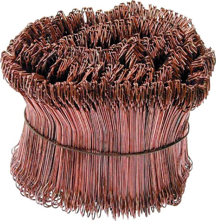 Haromac Fil d'attache, longueur : 140 mm, 1000 piècesL 1,4 m, en fil ...