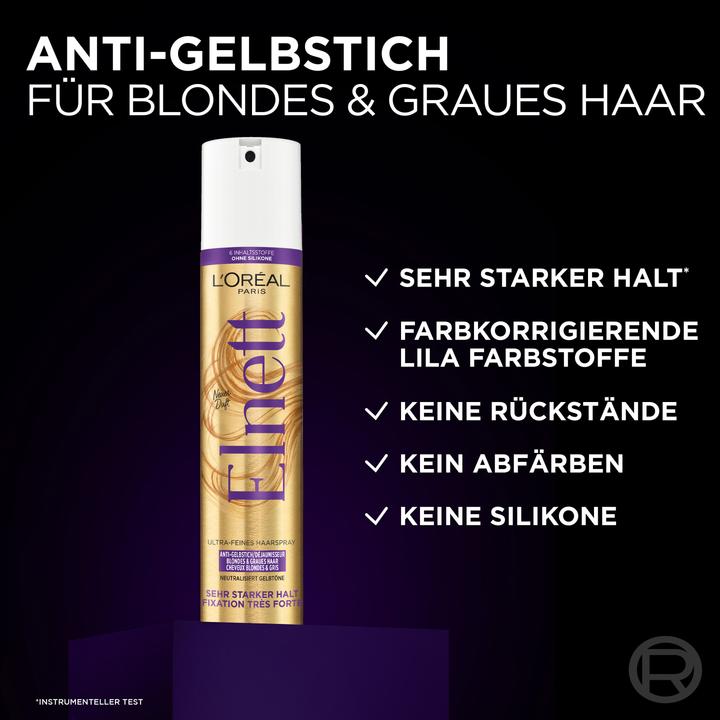 L'Oréal Paris Elnett Hairspray Purple 300 ml - kaufen bei Galaxus - Galaxus