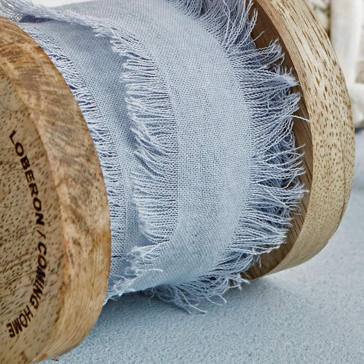 Loberon Ribbon set of 2 Valethor blue/cream (2x) - buy at Digitec