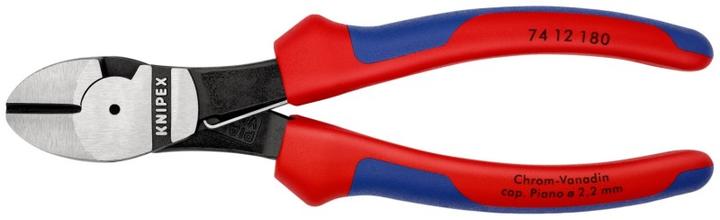 Knipex Power diagonal cutters DIN ISO 5749 L.180mm straight w.bevel and ...