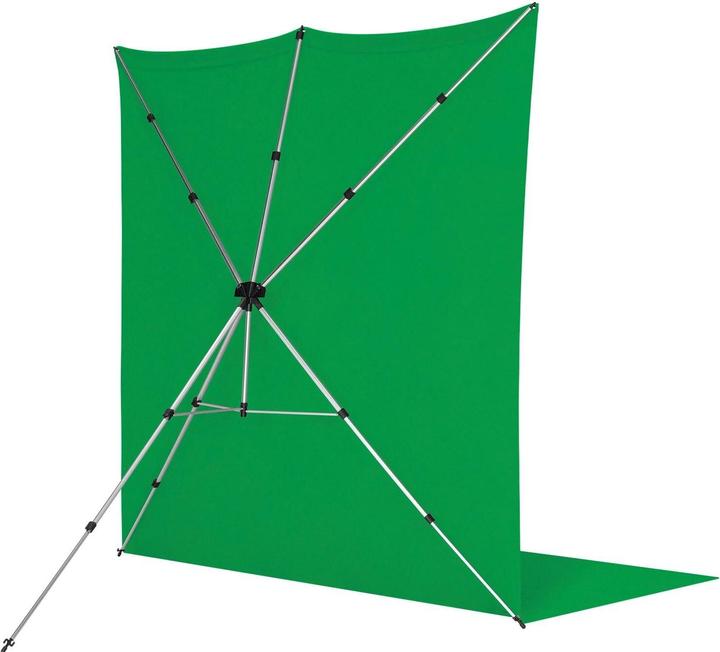 Westcott X-Drop Pro - Green Screen (8' x 13') Chroma-Key Green Screen ...