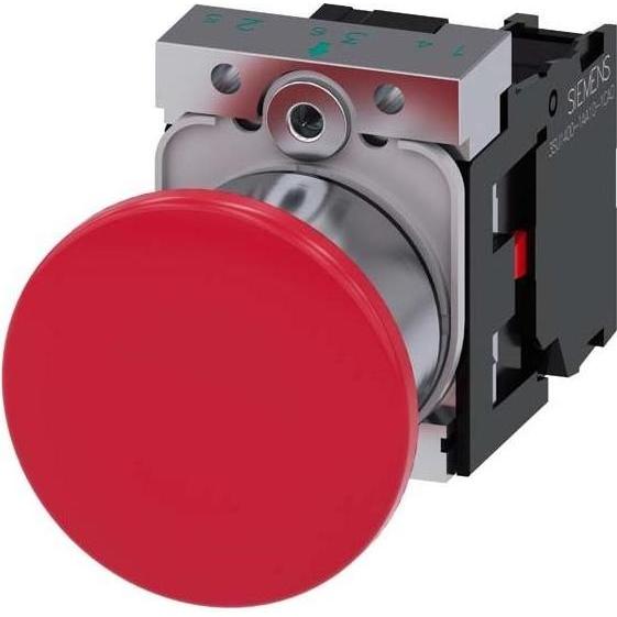Siemens Mushroom pushbutton 22mm red 40mm 1NC - kaufen bei Galaxus