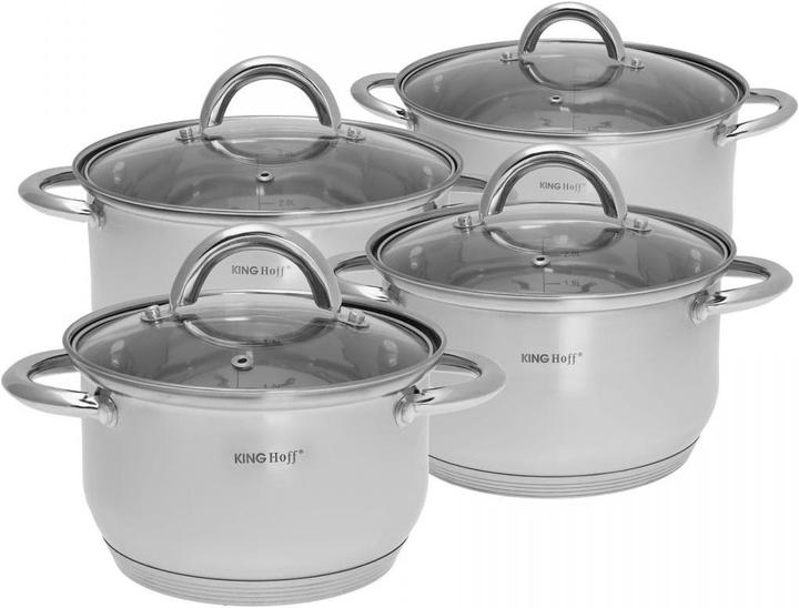 Kinghoff 8 ELEMENT POT SET KH-4448 - buy at Galaxus
