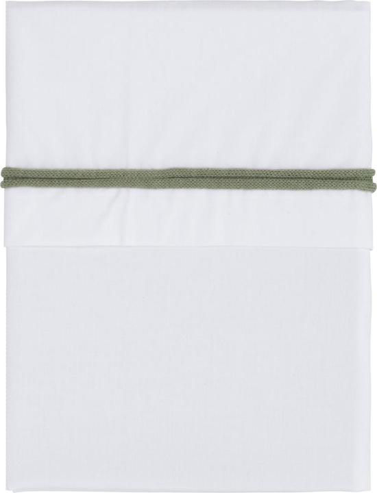 Baby's only Baby Bettlaken gestricktes Band stone red/weiss - Galaxus