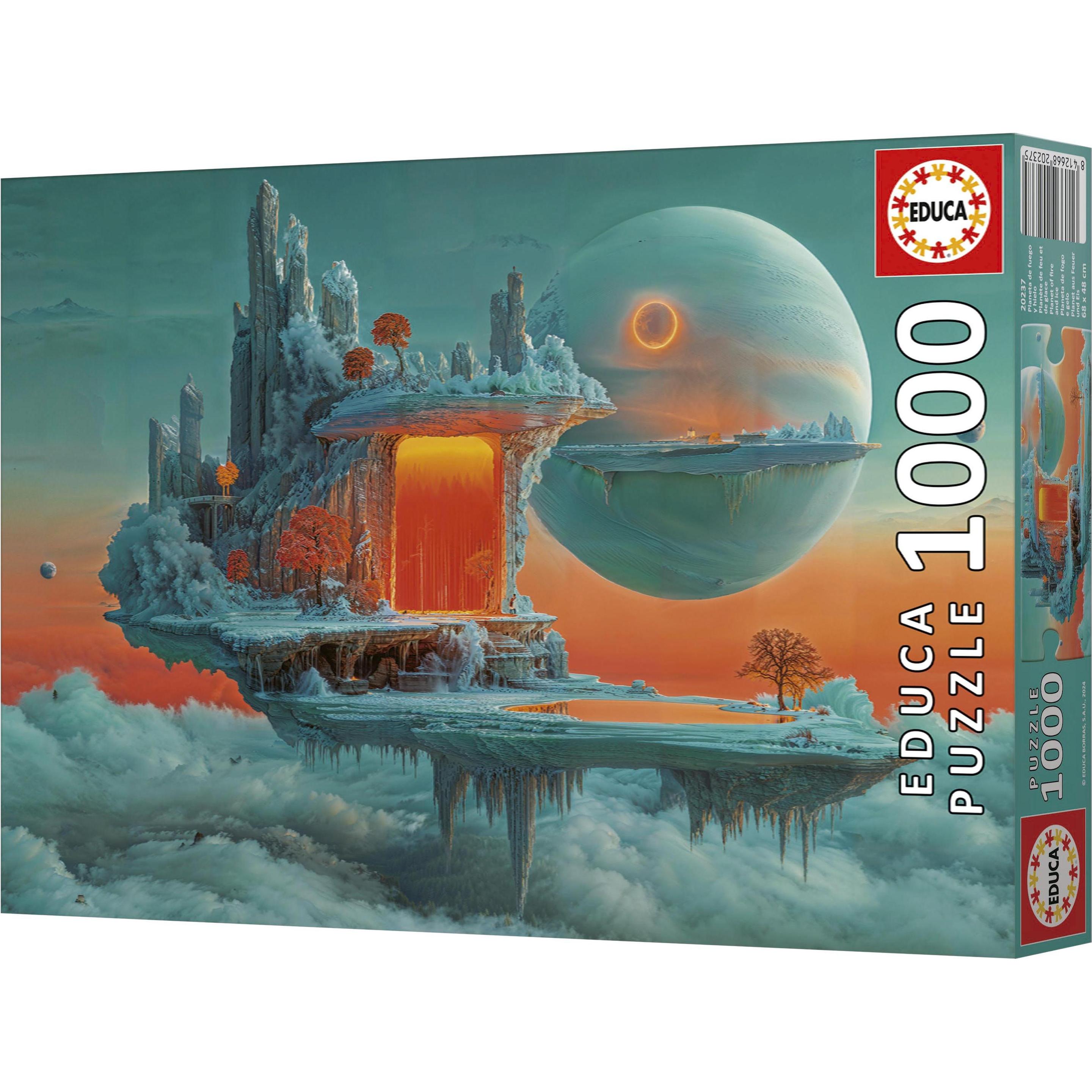 Educa Puzzle Planet aus Feuer und Eis 1000 dlc - kaufen bei Galaxus