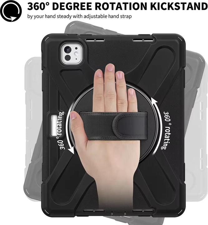 Insmat Rugged Armor Case, Apple iPad Pro 13" 2024, black - Digitec