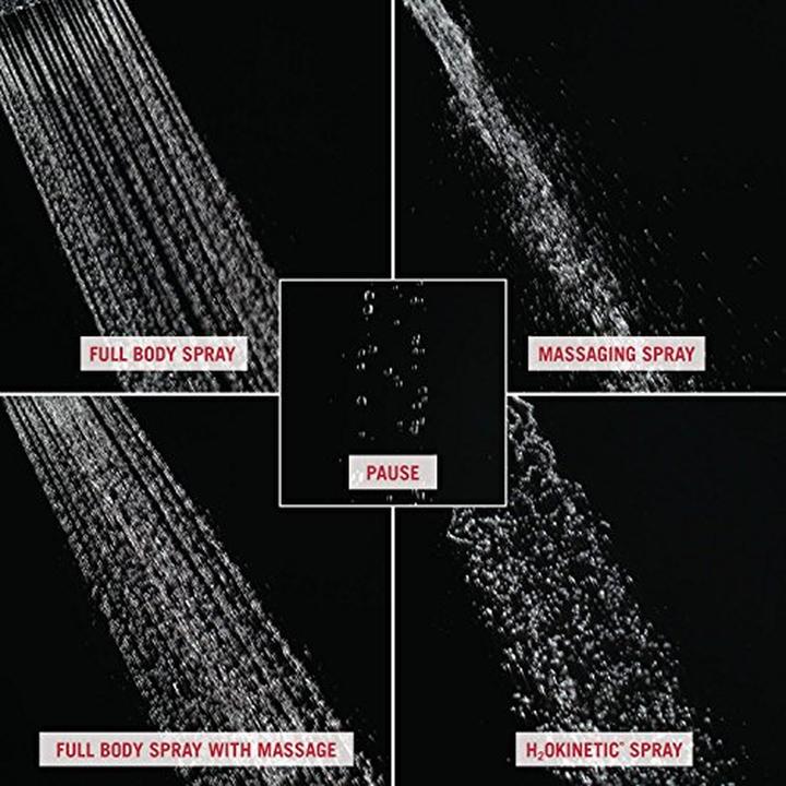 Delta In2ition H2Okinetic Zwei-in-Eins Handbrause Duschkopf - Galaxus