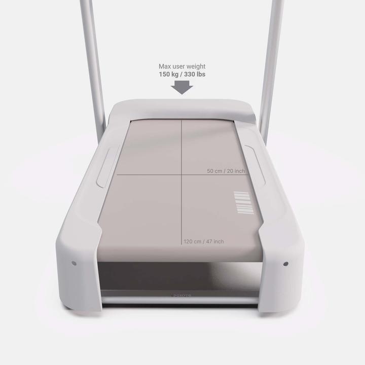 Domyos Comfortable Smart Treadmill W900B Pro, 10 km/h, 50120 cm