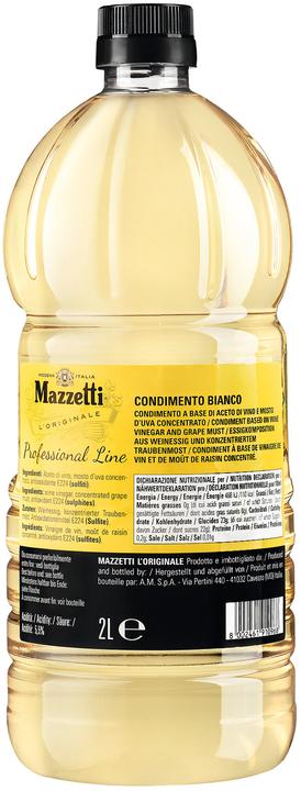 mazzetti white condiment