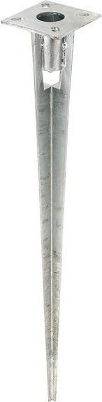 Alberts Drive-in ground socket for post? 38 mm, hot-dip galvanised, 1 ...