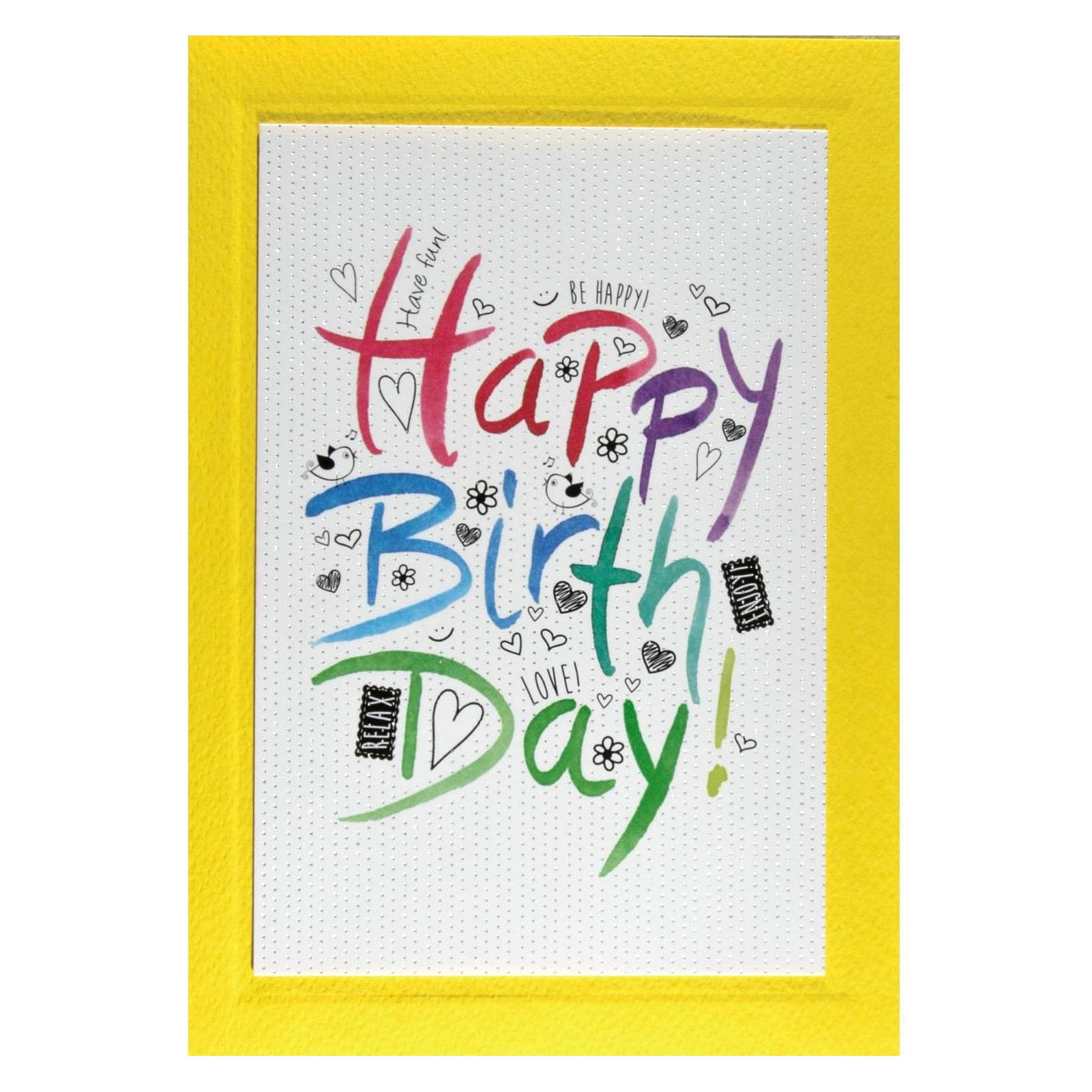 ABC Geburtstagskarte Happy Birthday A5 - kaufen bei Digitec