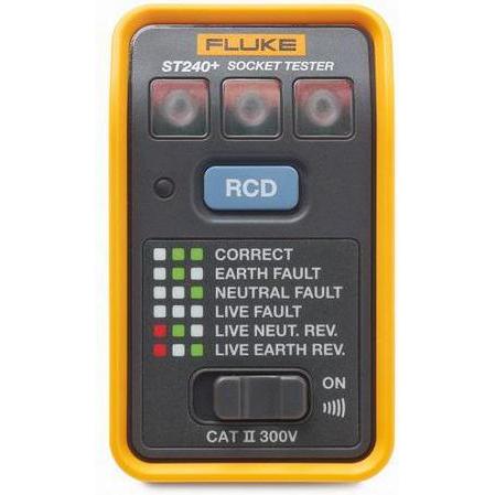 Fluke Mains Socket Tester 4mA 230V ac CAT ll 300V - kaufen bei Digitec