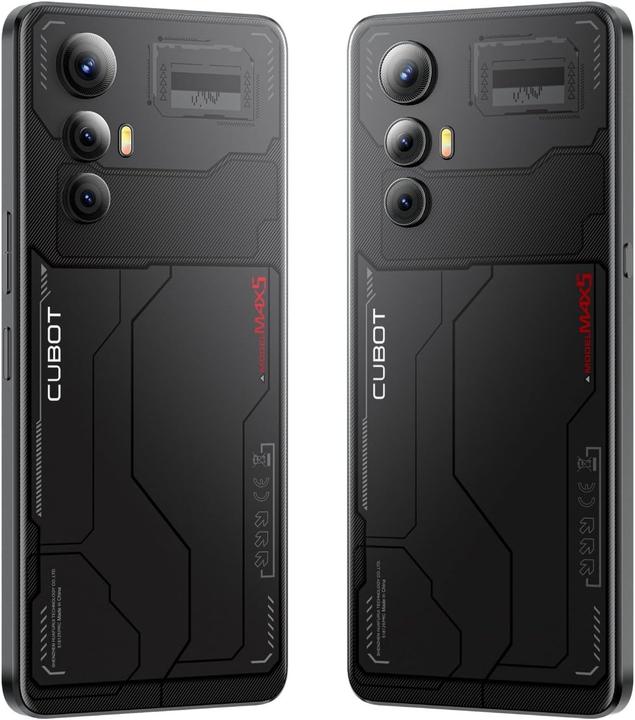 Cubot Max 5 (5G) 256/12 Black EU (256 GB, Schwarz, 6.90", Dual SIM, 4G ...