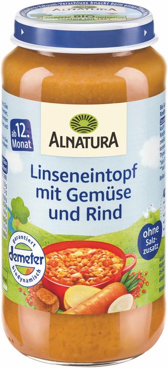 Alnatura Kindermenü 250g, Lins.gemüse m.Rind - kaufen bei Galaxus - Galaxus
