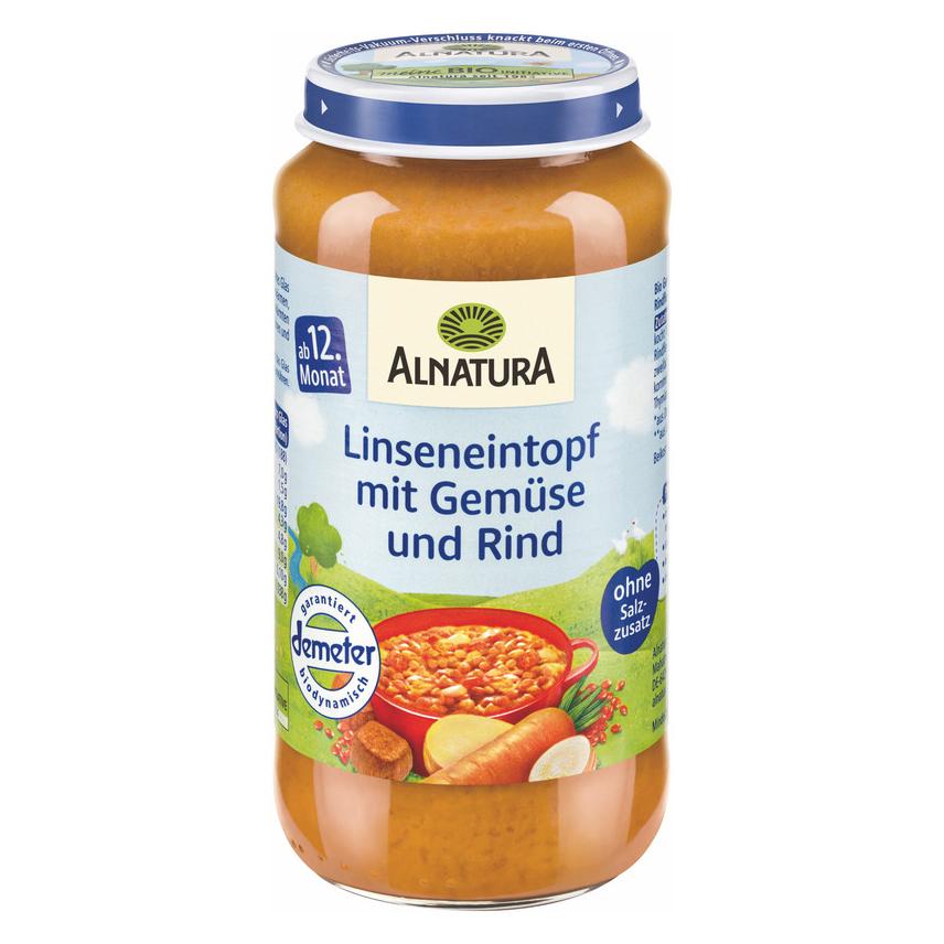 Alnatura Kindermenü 250g, Lins.gemüse m.Rind - kaufen bei Galaxus - Galaxus