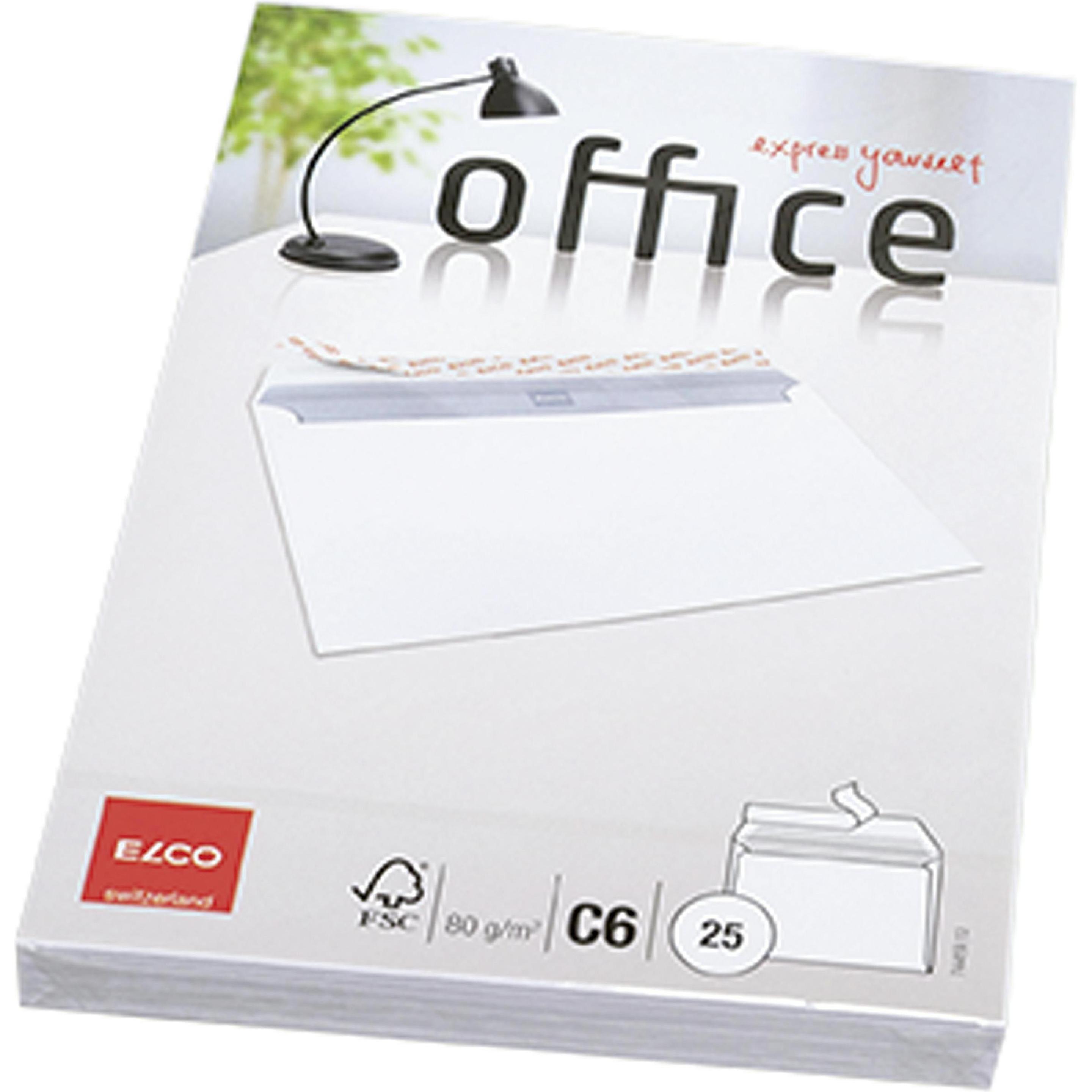 Elco Umschläge C6 Office ws.25 St (C6, 25x) - buy at Digitec