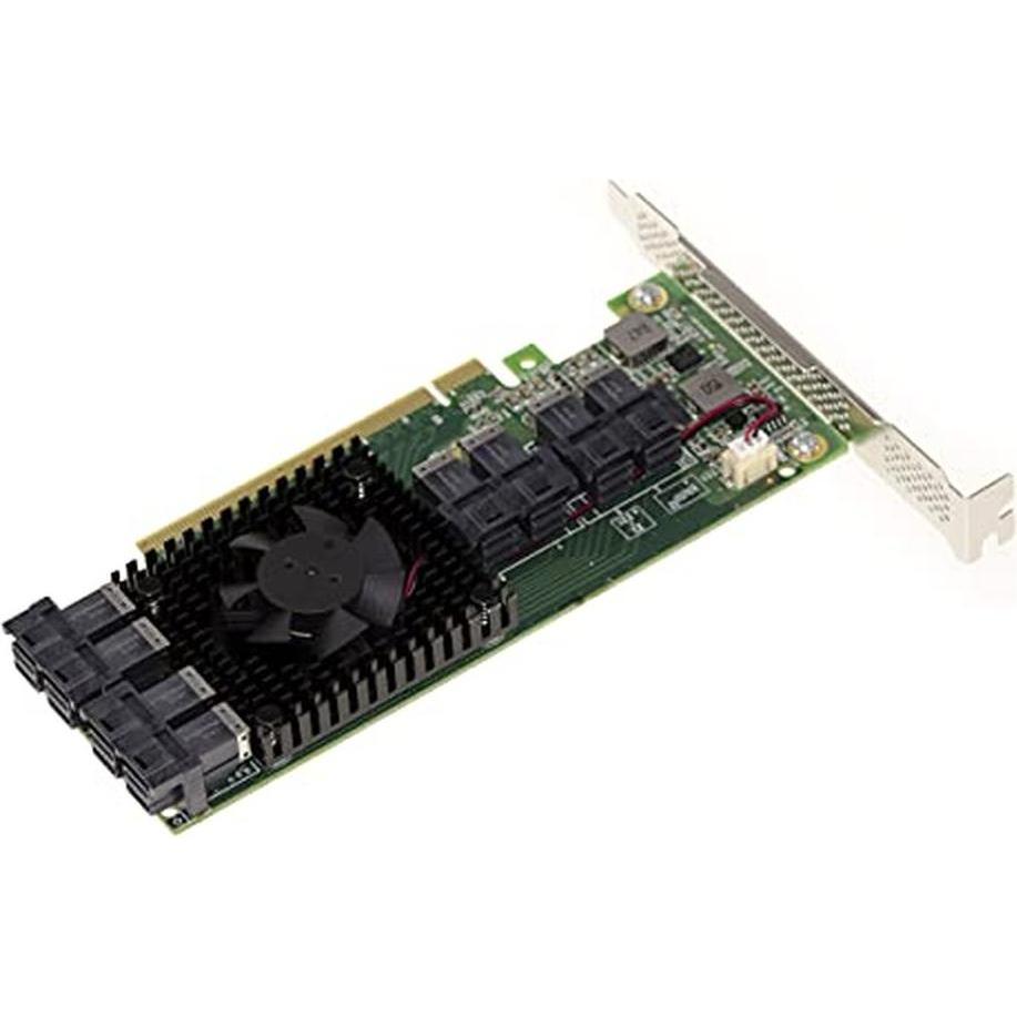 Kalea-informatique PCIe 3.0 x16 Karte für 8 U.2 NVMe SSDs mit Multi ...
