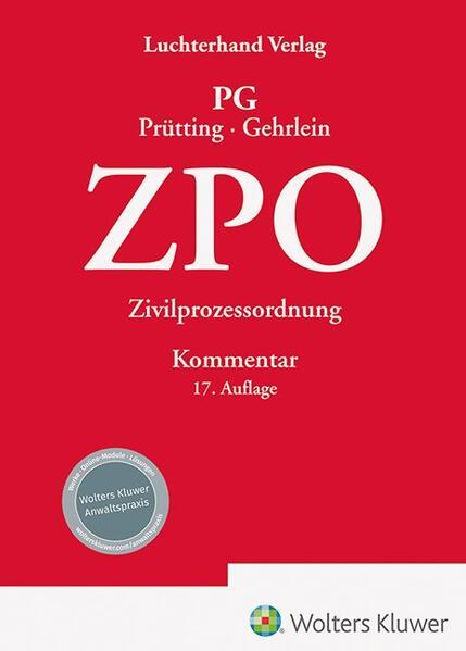 Luchterhand ZPO Kommentar - kaufen bei Galaxus