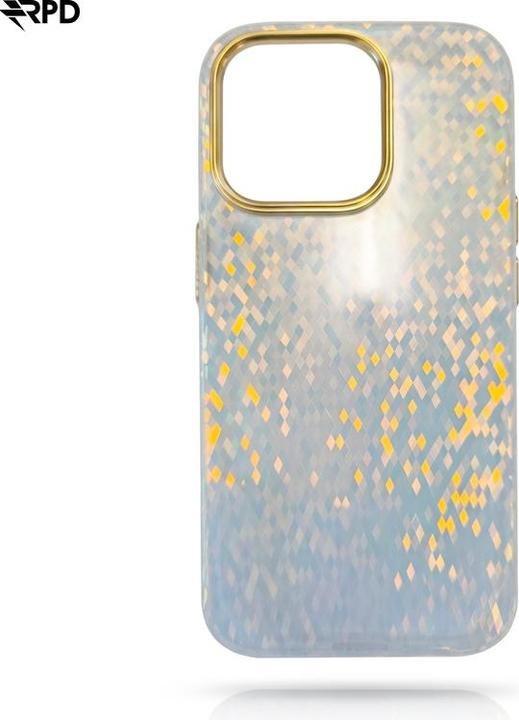 RPD iPhone 16 Pro - Prisma Glow Case, Silber mit Gold - Galaxus