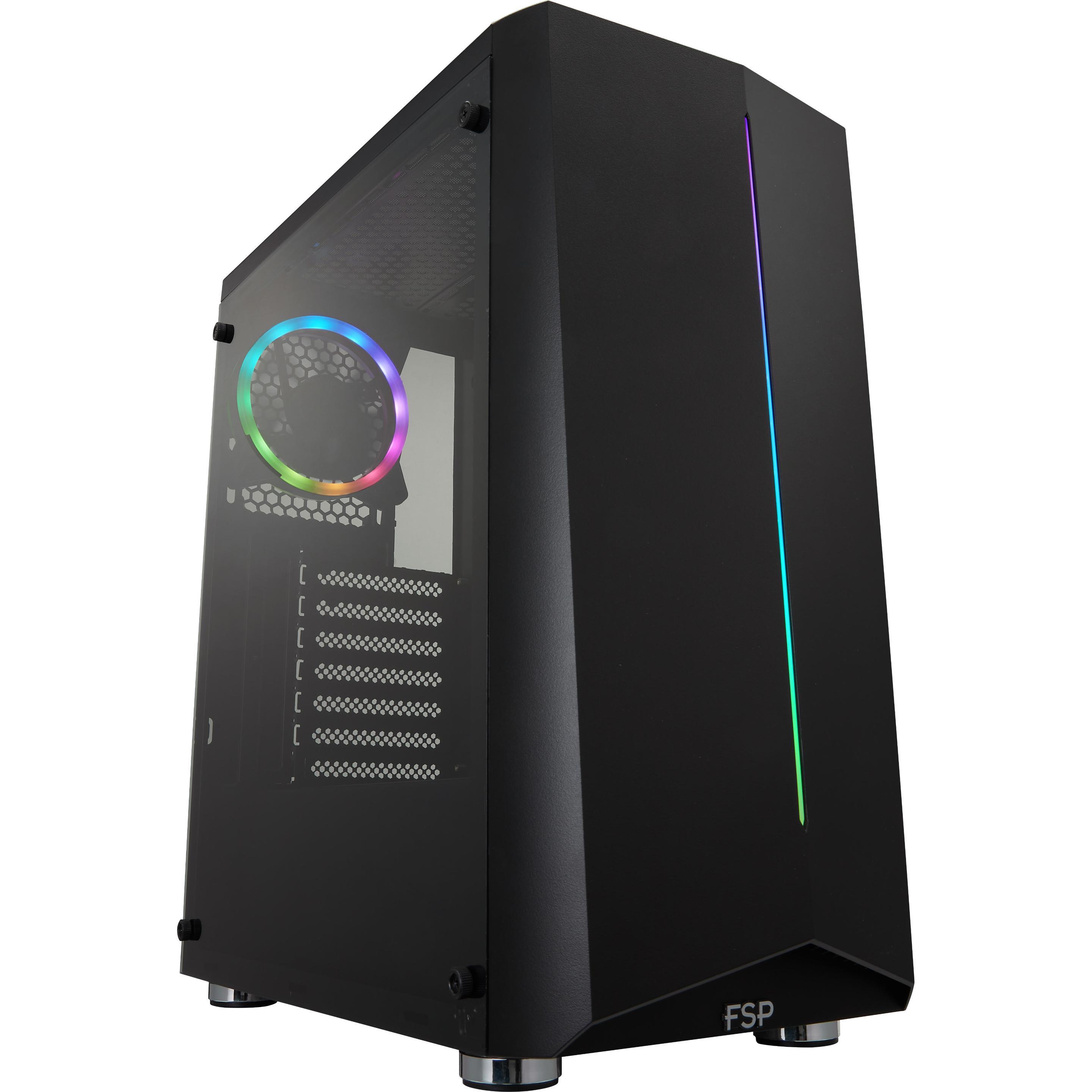 Fortron Case ATX Midi Tower CMT151 without NT USB3.0 ARGB 120mm - Digitec