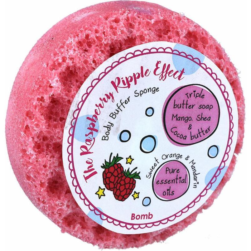 Bomb Cosmetics Body Buffer The Raspberry Ripple Effect - Galaxus