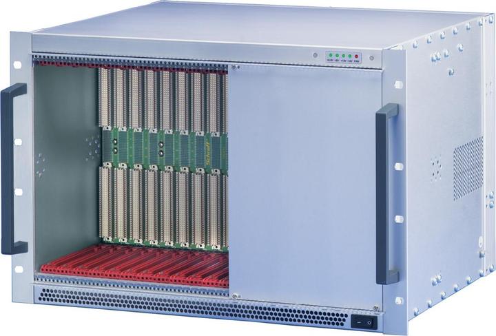 Schroff 7 HE, 12 Slot, ohne Rear I/O - BGT VME64X 7HE(1/2+6+1/2)12SL (7 ...