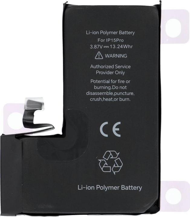 NoName Battery JCID JCID Diagnosable Battery for iPhone 15 Pro 3420 mAh ...