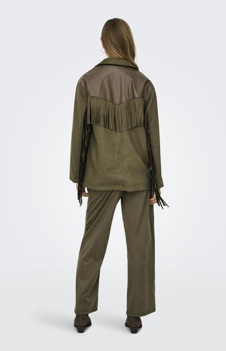 Only Onlfrange Life Fauxsued Fring Jacket Otw - kaufen bei Galaxus