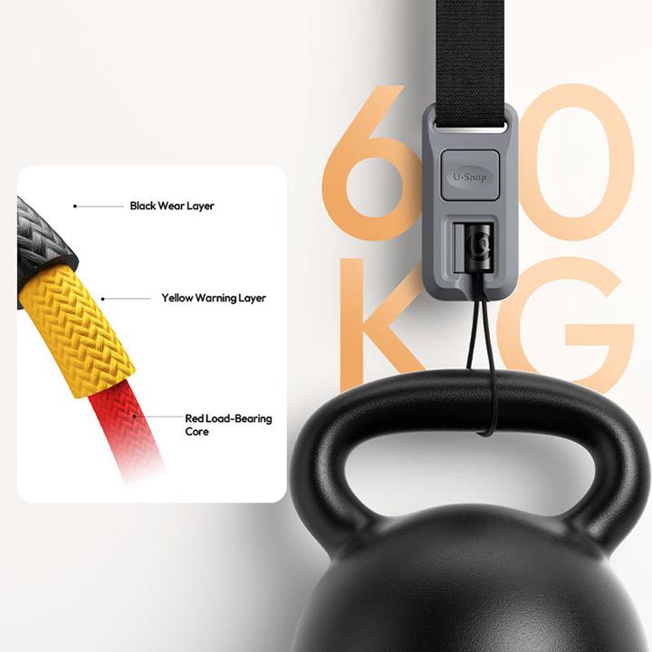 Ulanzi CSS2 U-Snap Lite Camera Strap - Shadow Black - Galaxus