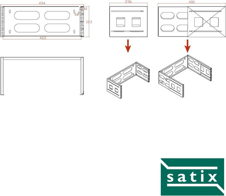 Satix wall fastening - buy at Galaxus