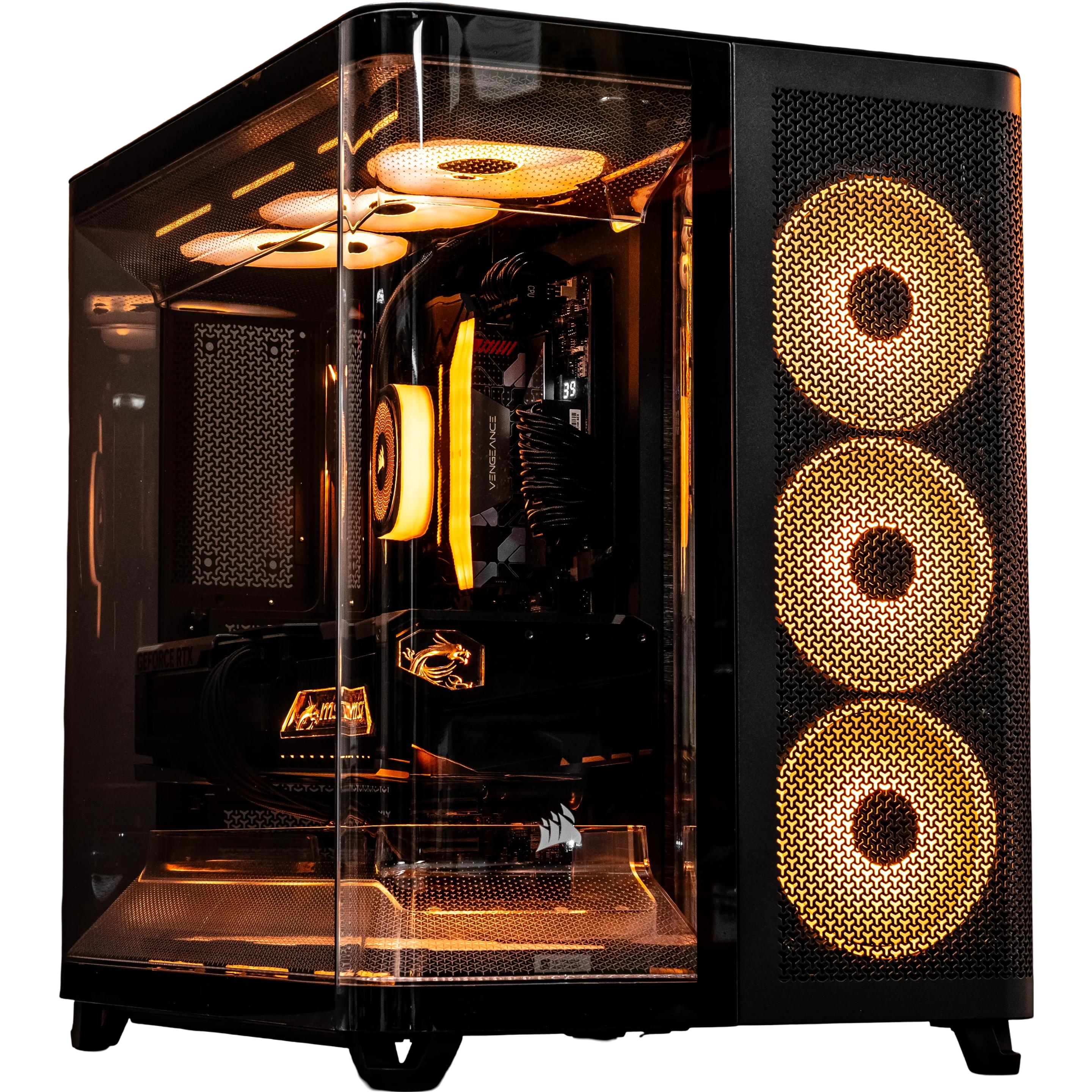 Avlano FIRESTORM AMD EDITION, High-End Gaming PC, RTX 5070 (500 GB, 192 ...