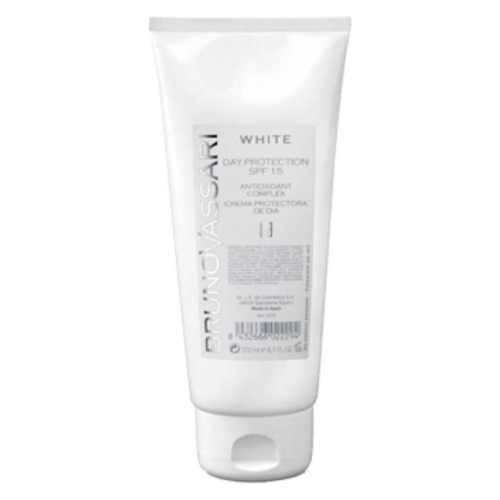 Bruno Vassari White Sun Protection Day Cream For Face Spf 15 - 200 Ml