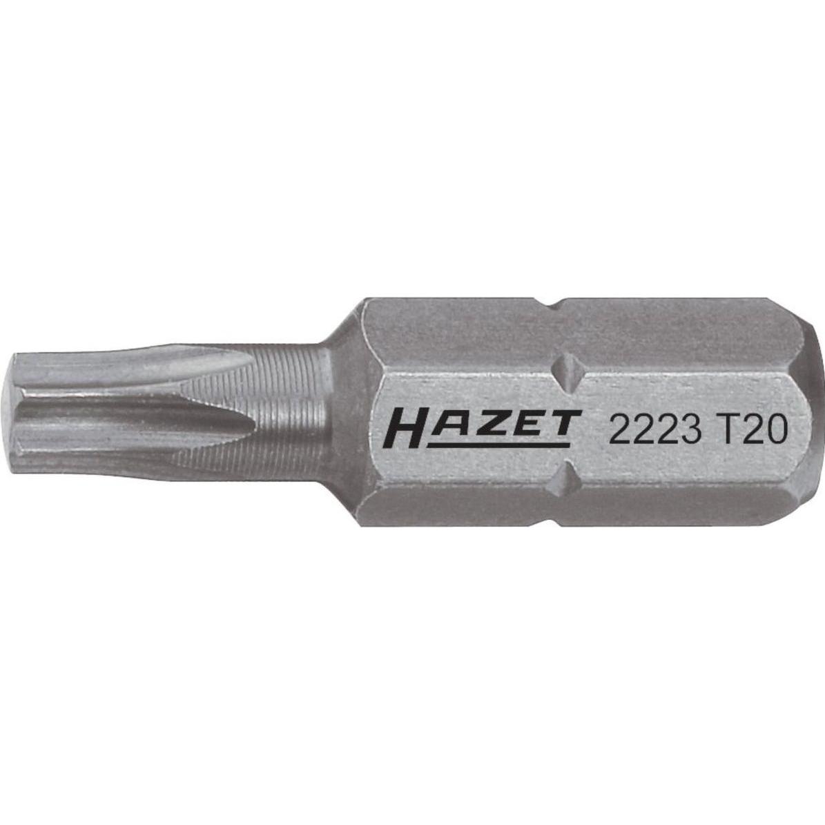 HAZET Bit 2223-T10 ∙ Sechskant6,3 (1/4 Zoll) ∙ Innen TORX Profil ∙ T10 - Galaxus
