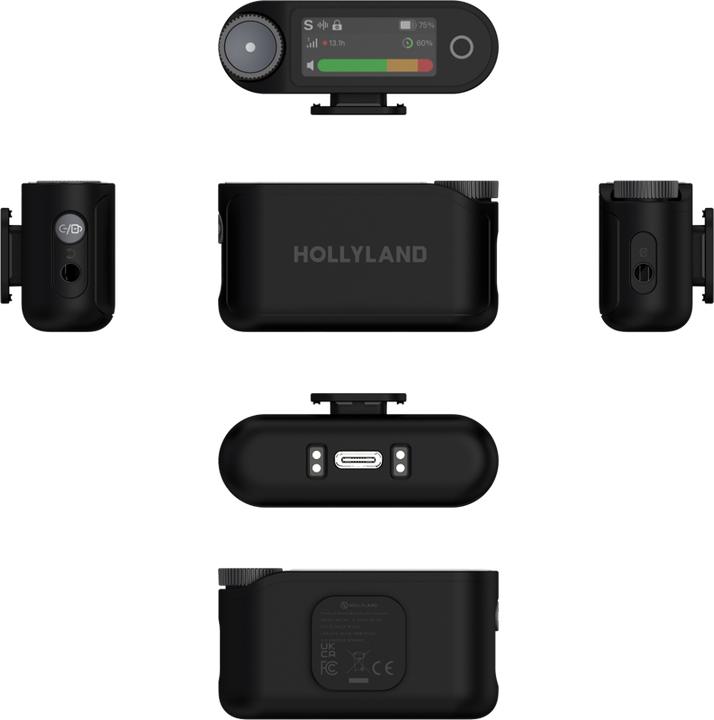 Hollyland - LARK MAX 2 Ultimate Combo with OWS Monitor Earphone Camera ...