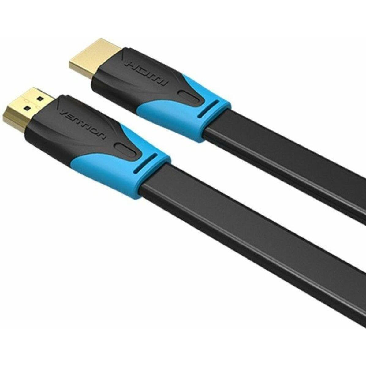 Vention Flat HDMI Cable 2m VAA-B02-L200 (Black) (2 m) - Galaxus