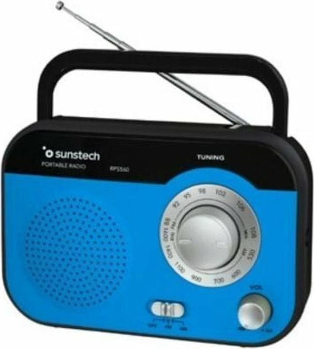 Sunstech Transistor radio RPS560BL 800 mW blue - buy at Galaxus