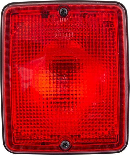 Hella Rear fog light halogen for AEBI AUWÄRTER DAF FIAT FRUEHAUF MAN ...