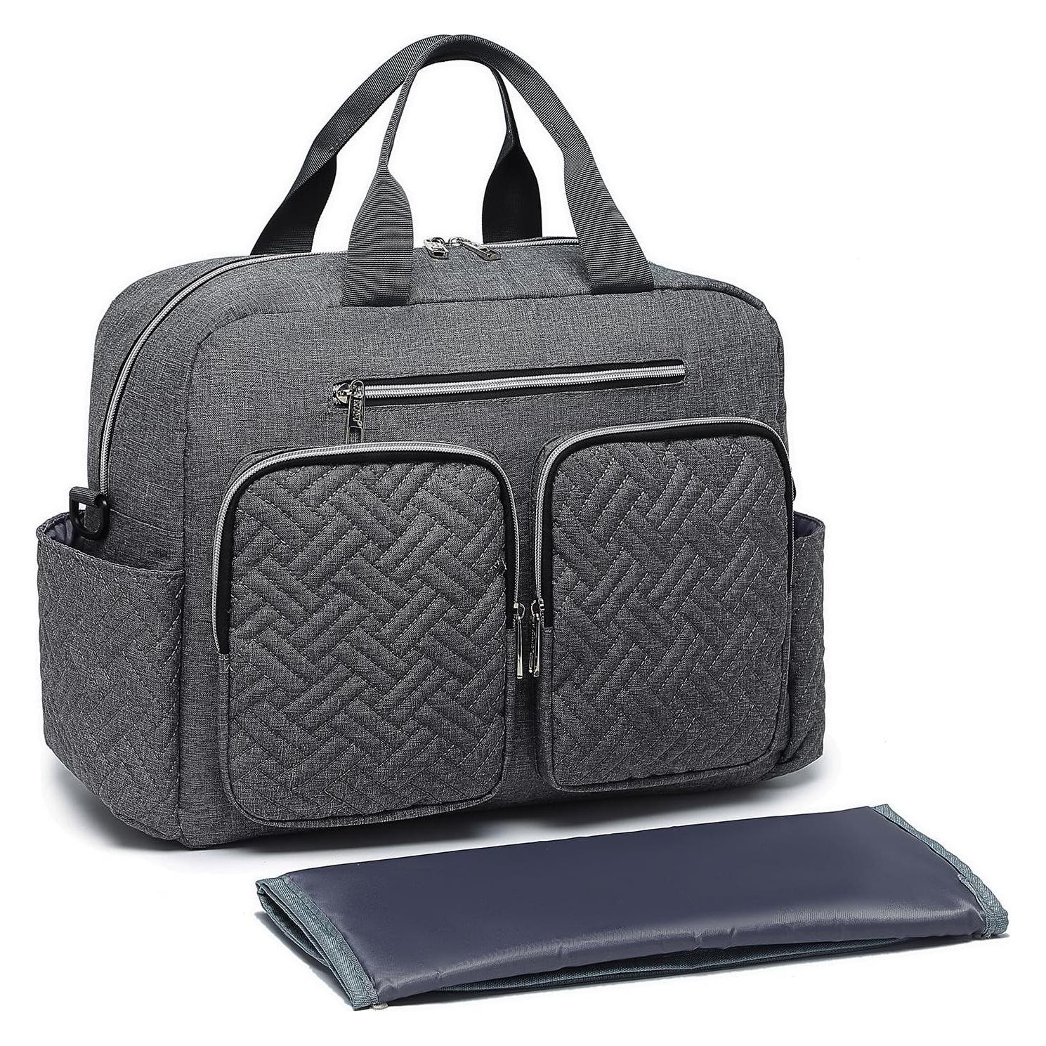 Kono Baby-Wickeltasche Eq2411 mit isolierten Fächern und Wickelauflage ...