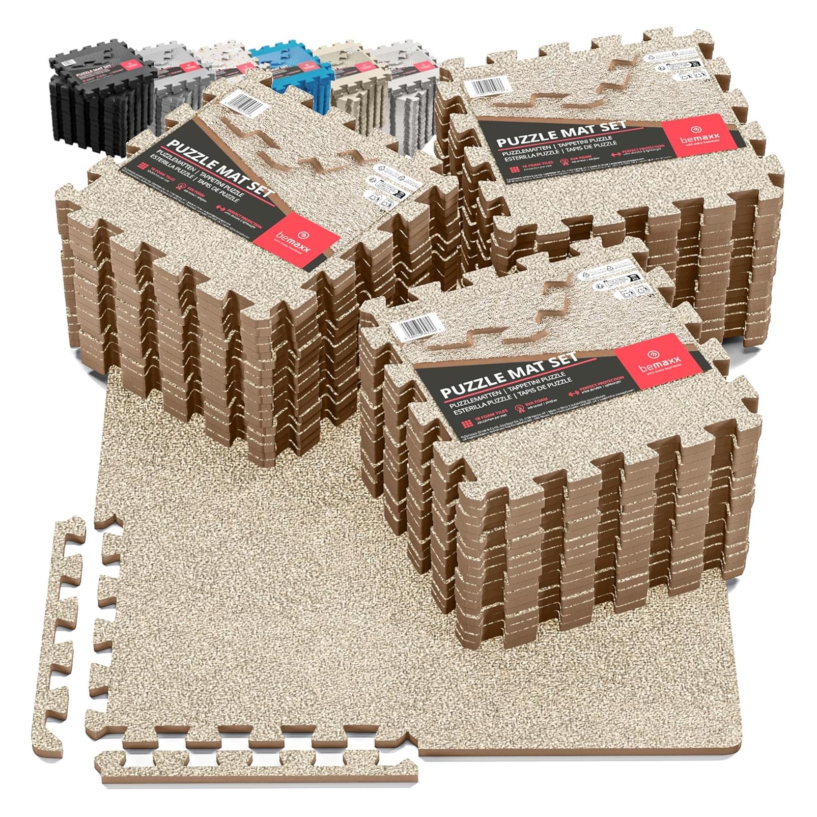 BeMaxx 54-teiliges Puzzlematten-Set für Fitness & Gymnastik - Galaxus