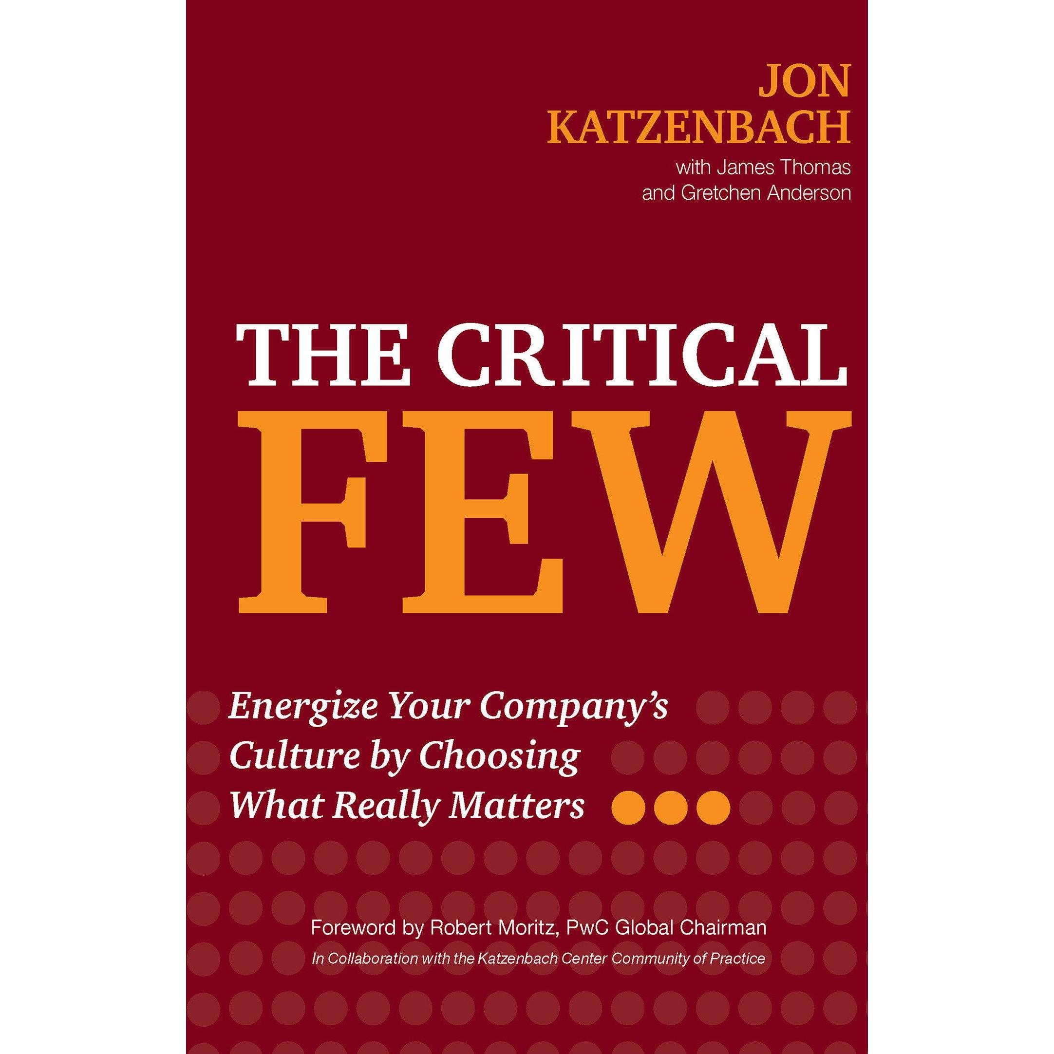 Berrett-Koehler The Critical Few: Energise Your Company's Culture by ...