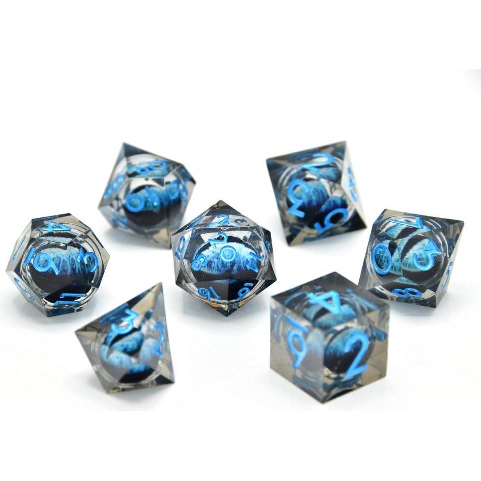 Glass Staff CritStones pack dés Water Dragon's Gaze Floating Eye (7 ...