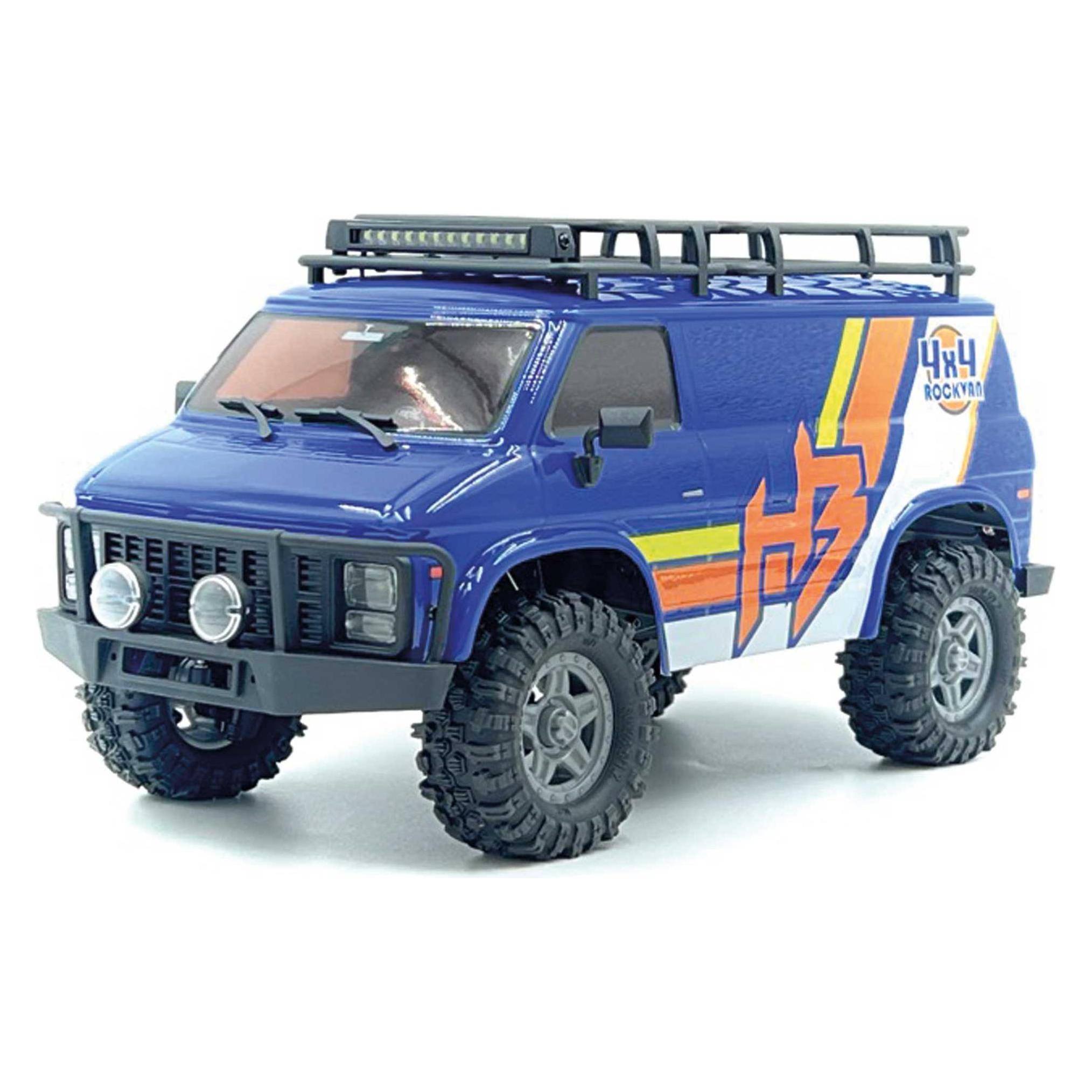 Absima Hobby Plus 1:18 Crawler CR18P EVO-V2 Rock Van 1:18 Brushed ...