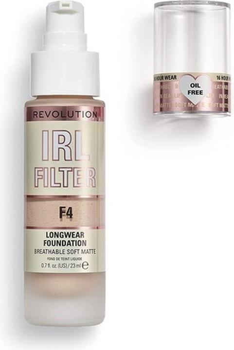 Makeup Revolution IRL FILTER longwear foundation #F4 23ml (F4) - Galaxus